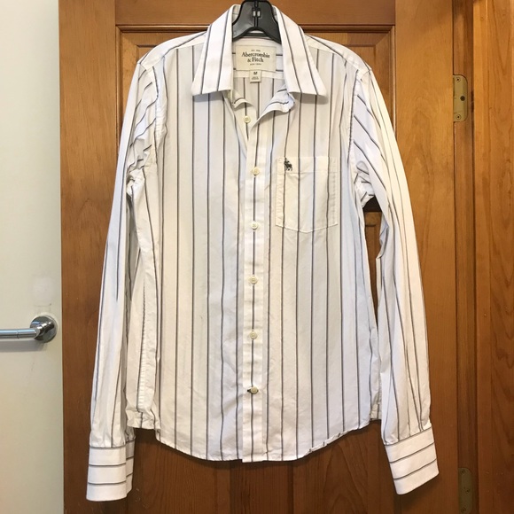 Abercrombie & Fitch | Shirts | Abercrombie Fitch Mens Striped Button ...